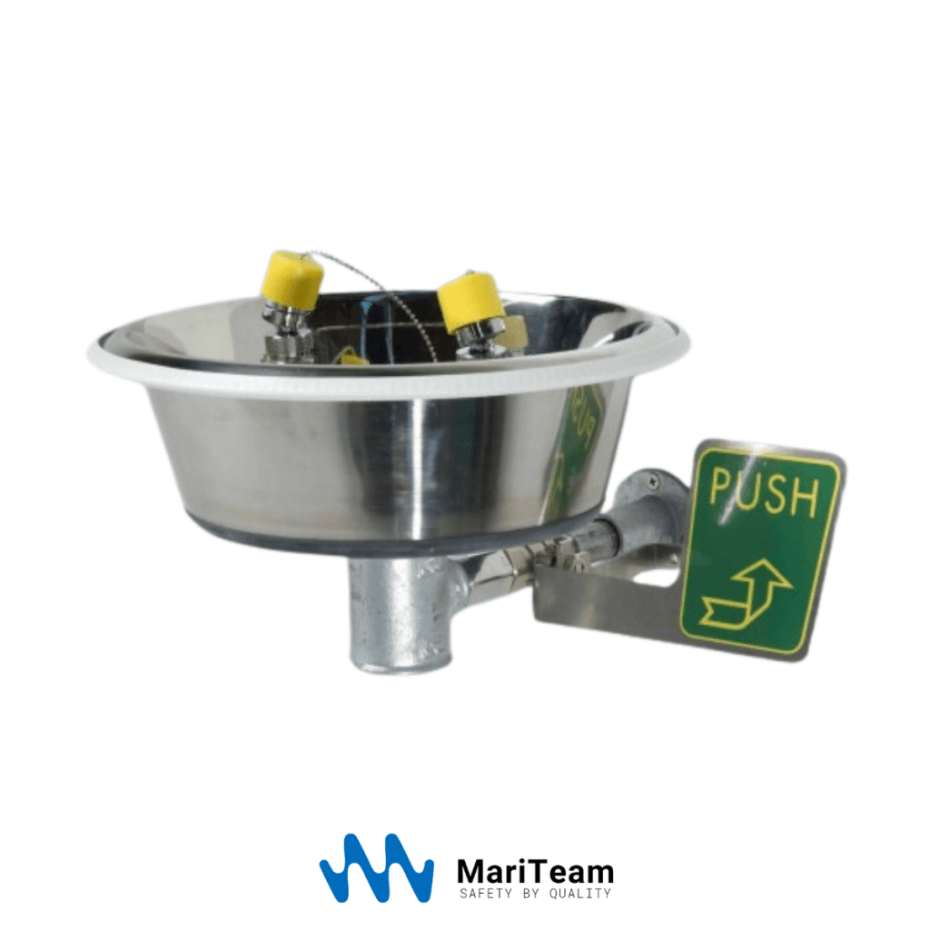 Eyewash bowl Wall mounted type | MariTeam