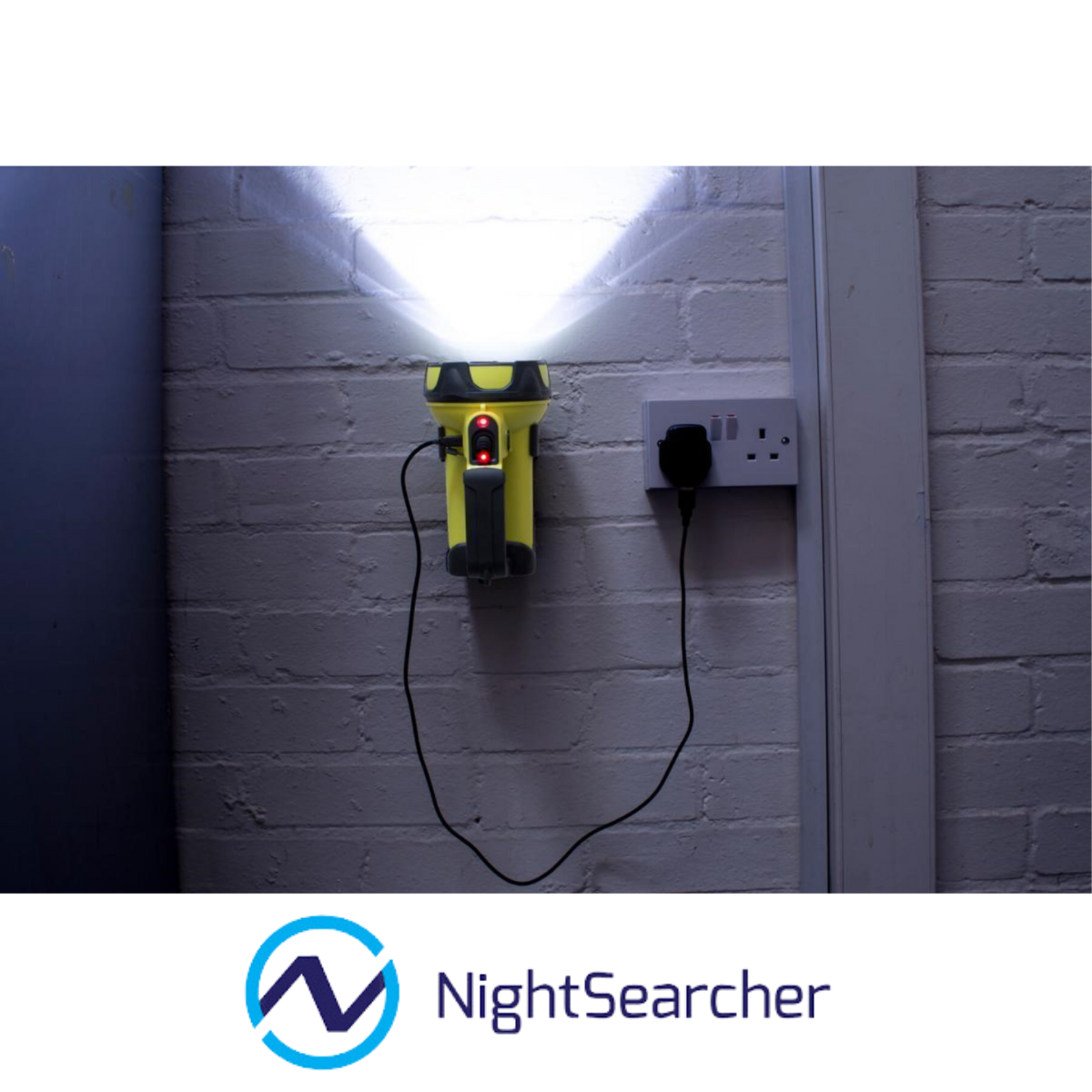 NightSearcher Trio 550 Rechargeable Search Light – Marine-Grade