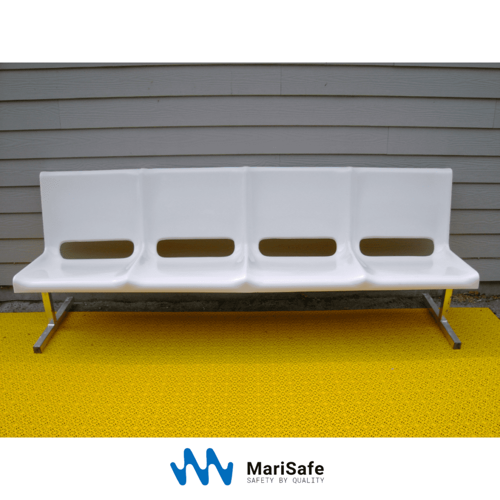 GRP Benches | Marine Seating in 2, 3, 4 Seat Sizes |MariTeam