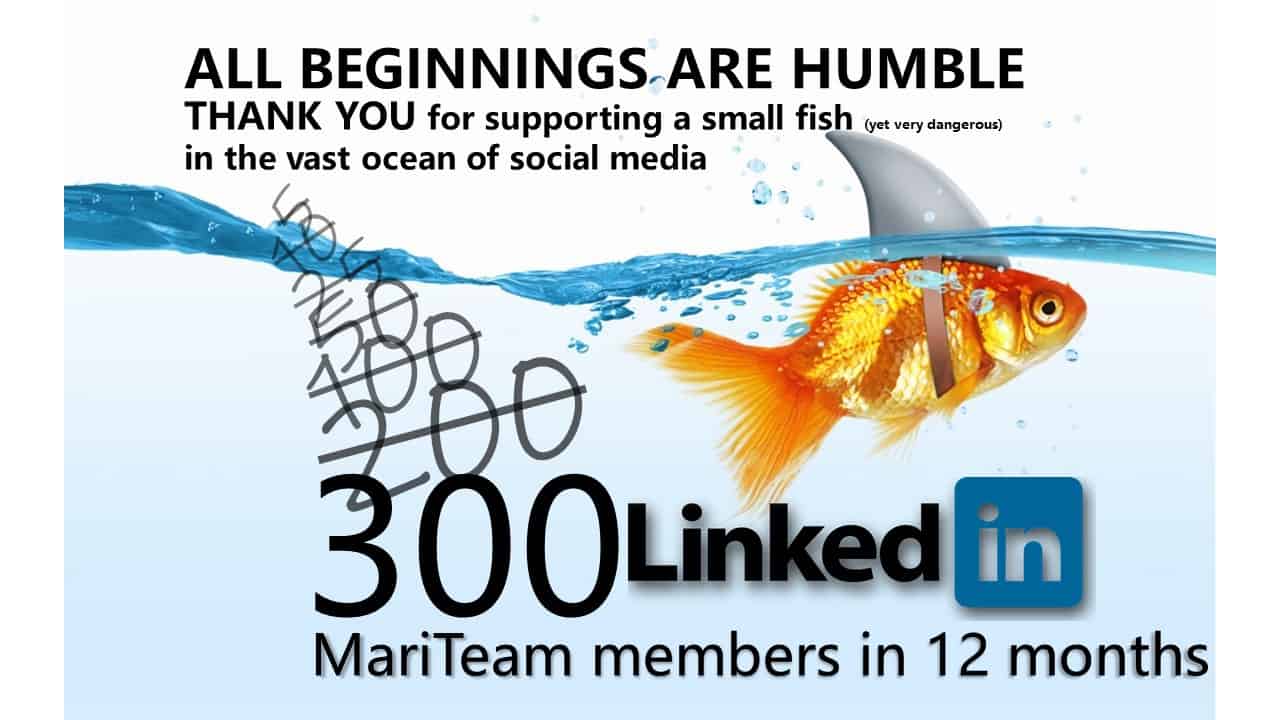 We are grateful - MariTeam