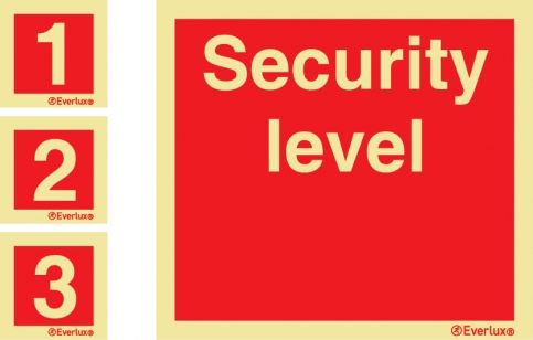 Security level signs - MariTeam