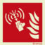 Fire fighters portable radio sign - S 16 99 | MariTeam