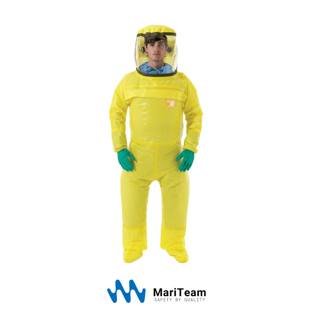 AlphaTec 3000 Liquid-Tight Chemical suit Yellow | MariTeam