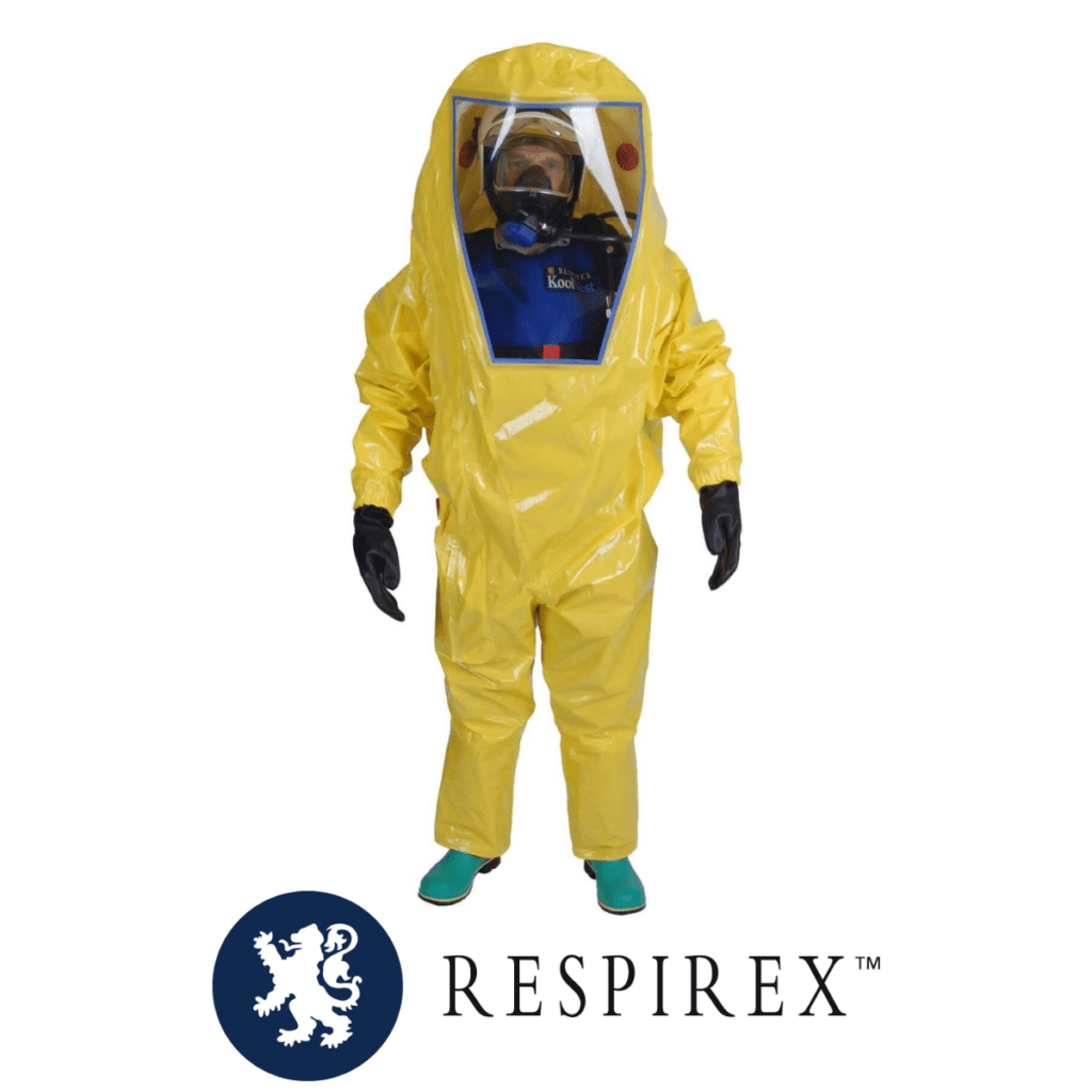 Respirex GTL Gas-Tight Suit – Type 1A-ET Single-Use Suit