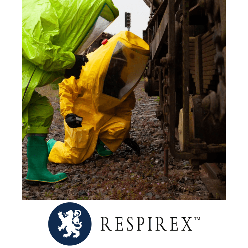 Respirex GTL Gas-Tight Suit – Type 1A-ET Single-Use Suit